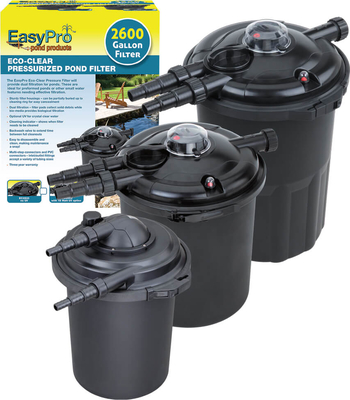 EC1300 Eco-Clear Pressurized Filter – Up to 1300 Gallons | EasyPro